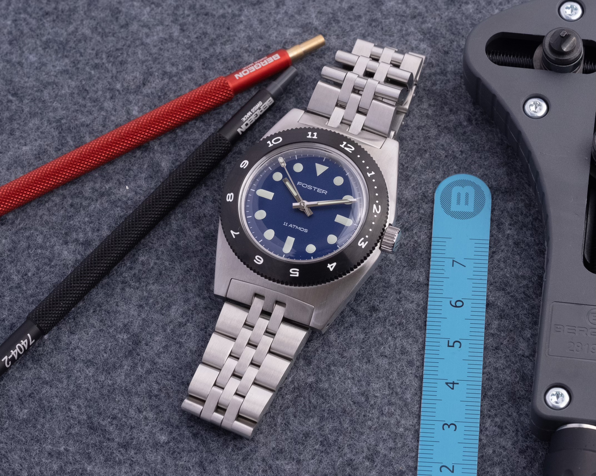 11 Atmos Skin Diver — Blue – Foster Watch Co.
